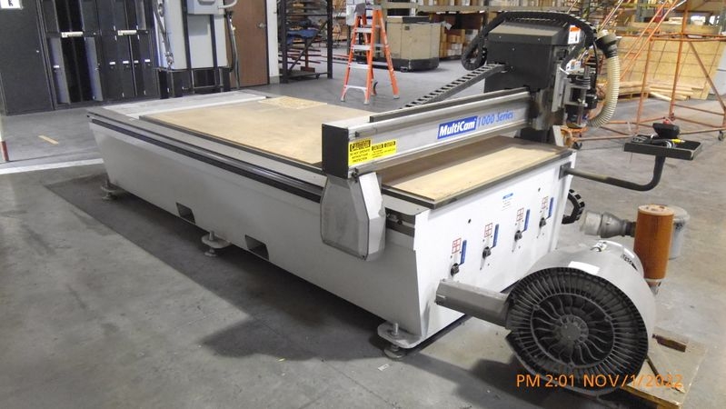 Used MULTICAM 1000 SERIES Router 7554
