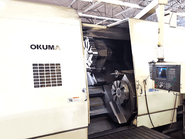 Used OKUMA LU45 CNC Lathe #6206