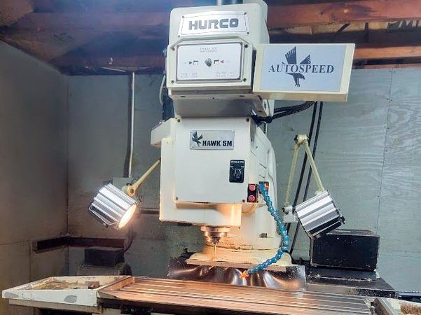Used HURCO HAWK 5M Vertical Machining Center 7668
