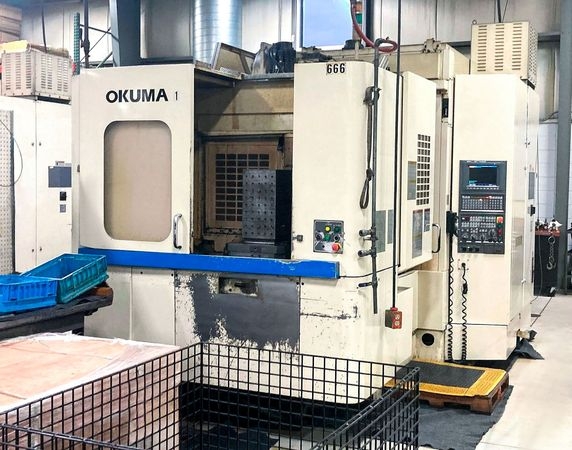 Used OKUMA MX40HA Horizontal Machining Center #7706