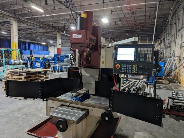 Used FRYER MB14Q Vertical Machining Center 8370