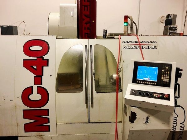 Used FRYER MC40 Vertical Machining Center #9713