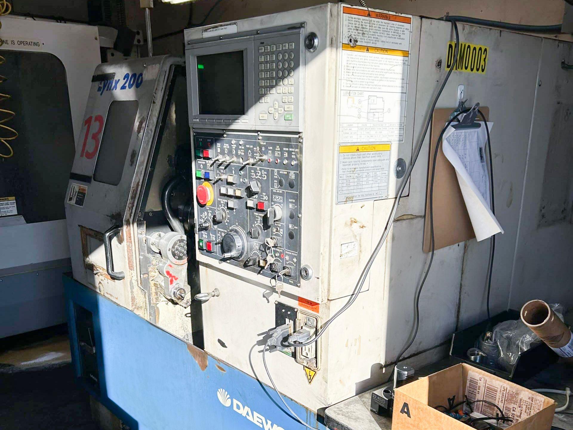 Daewoo Lynx 200 CNC Lathe Details, Specifications & Reviews