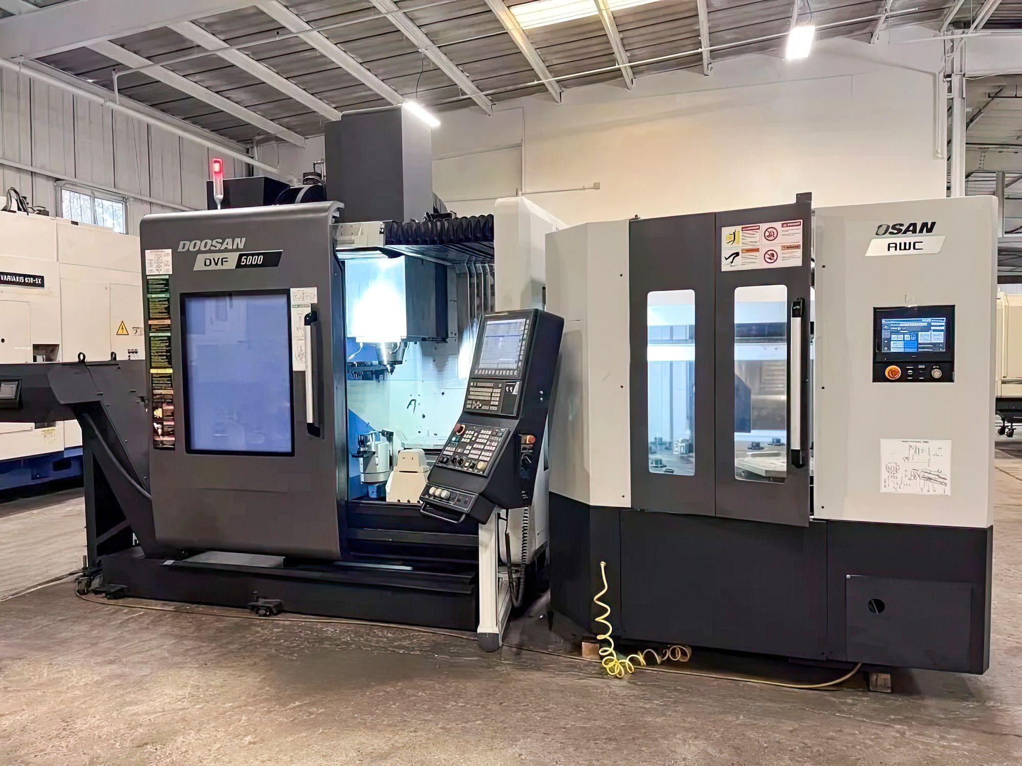 DOOSAN DVF 5000 | 5 Axis CNC Machining Center