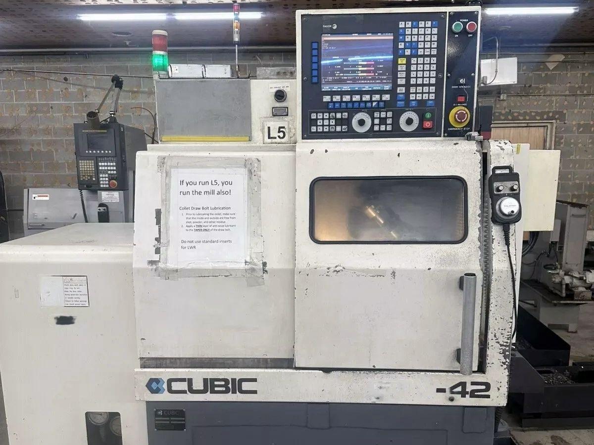 Explore the Capabilities of the Cubic GTV42 CNC